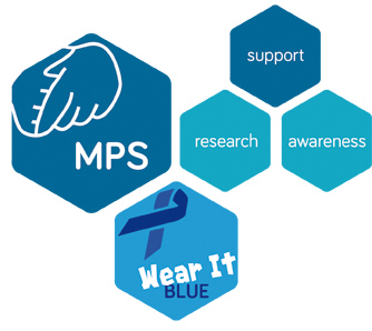 Raising money and creating awareness for the MPS society – England's ...