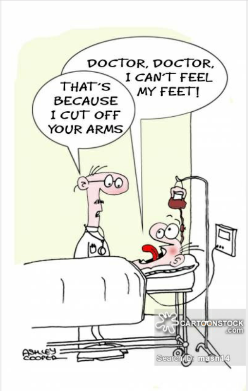 An ‘armless joke – England's England